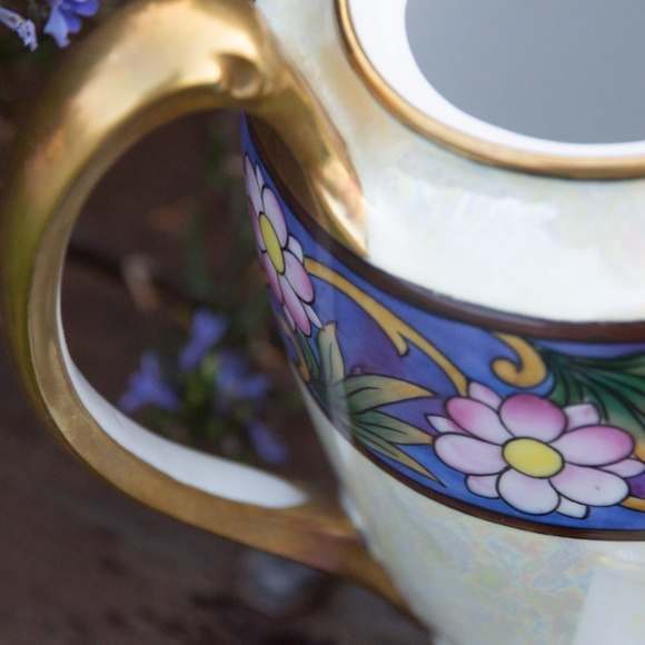 Noritake | Kitchen | Rare Noritake Chocolate Pot Lusterware Early 92s ...